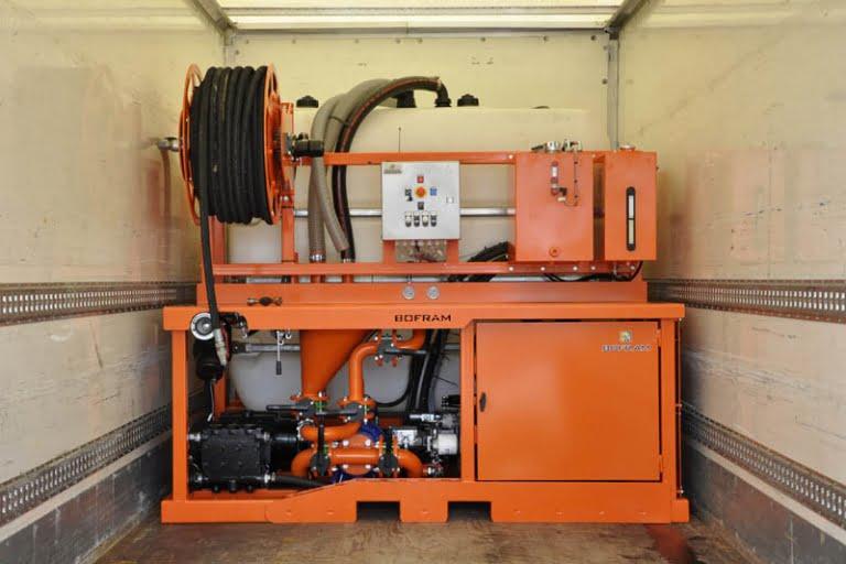 Custom HDD machine for horizontal drilling | Bofram Techniek