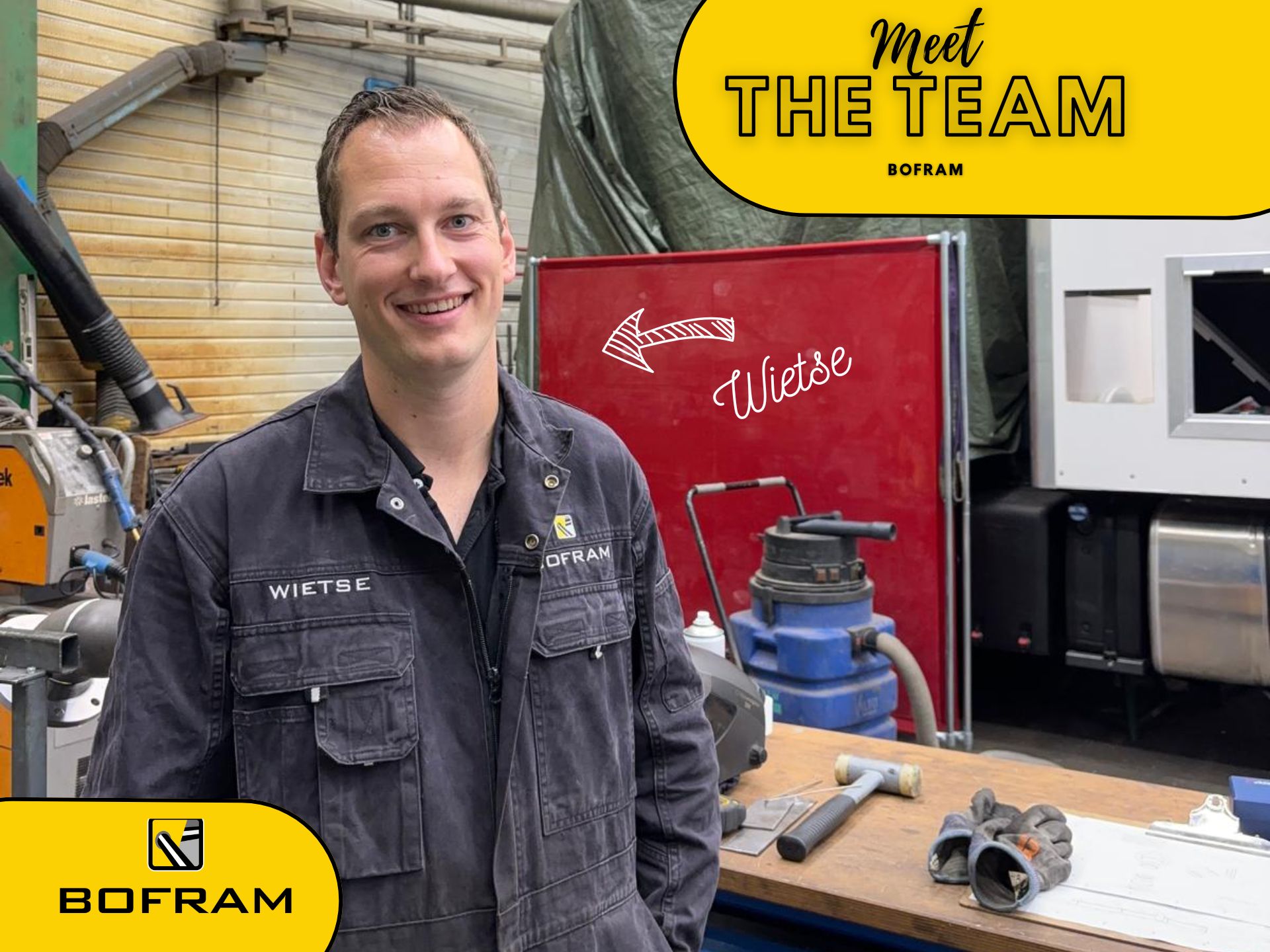 Meet the team! - Wietse - Bofram EN