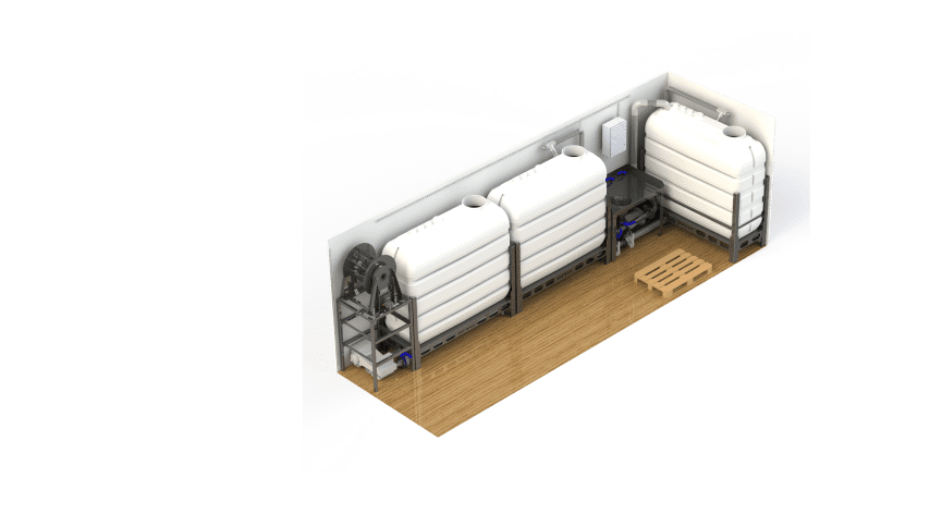 Boorwagen en HDD mixunit voor horizontaal gestuurd boren door Bofram