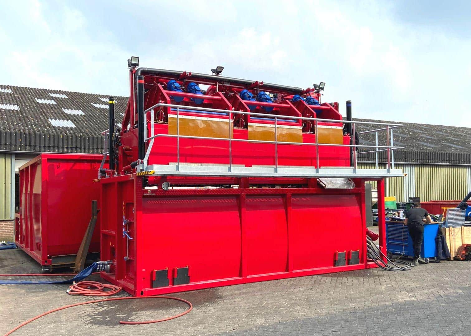 Recycle unit | BFR 2000E | Bofram Techniek