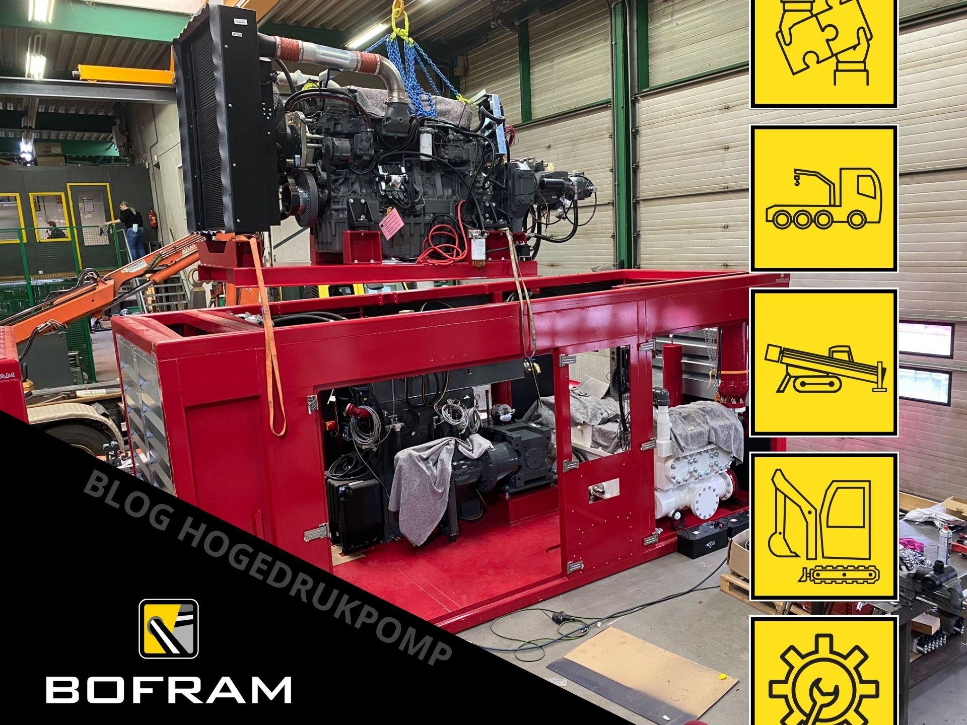 Kom meer te weten over onze hogedrukpomp - Bofram
