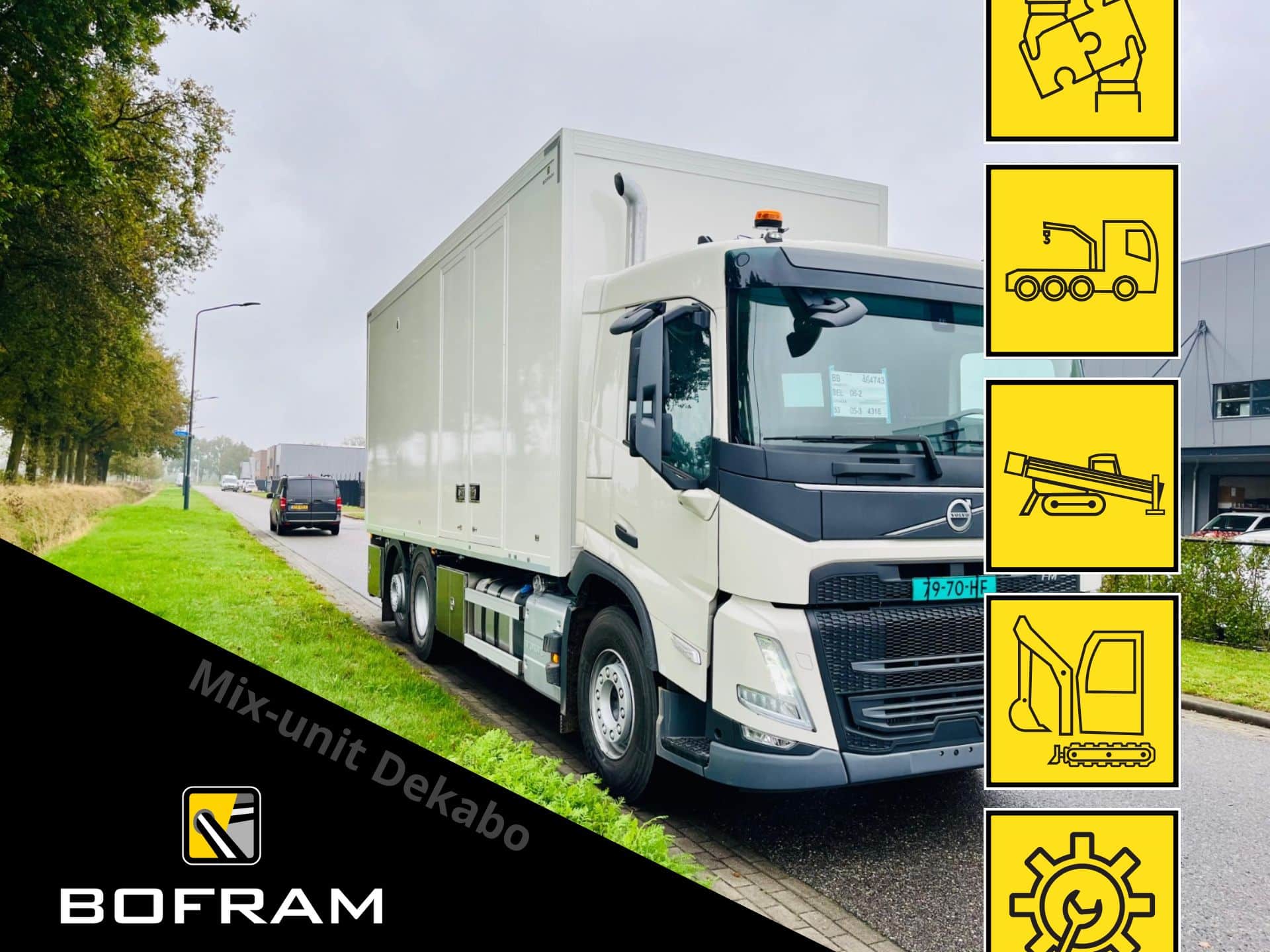 Dekabo BFM500H mixunit - Bofram